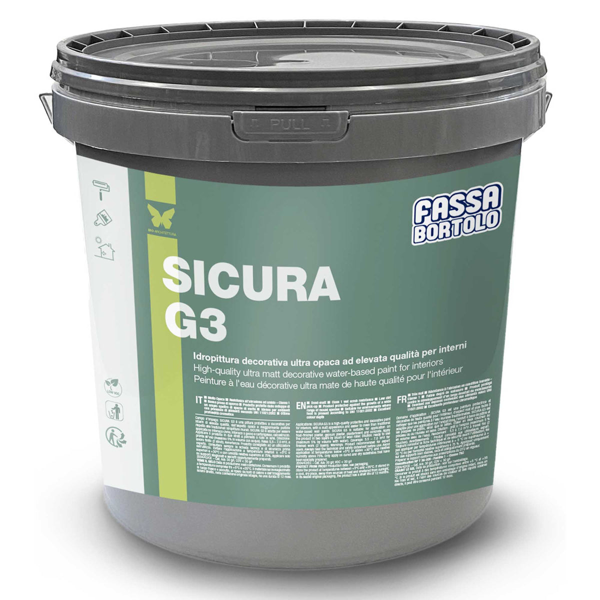 Ultra Matt Fassa Sicura G3 White CAM Paint – EmmetiStore
