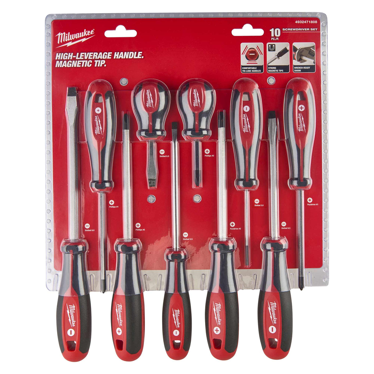 Set Cacciaviti Milwaukee 10 pz 4932471808 – EmmetiStore